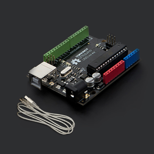 DFRduino UNO R3（含USB线）-套餐组合-DFRobot创客商城