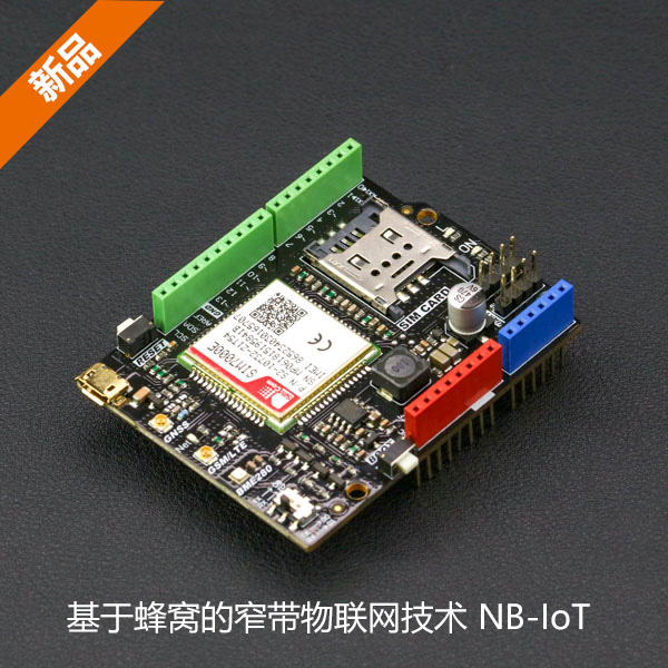 SIM7000E Arduino NB-IoT/LTE/GPRS扩展板-Arduino扩展板-DFRobot创客商城